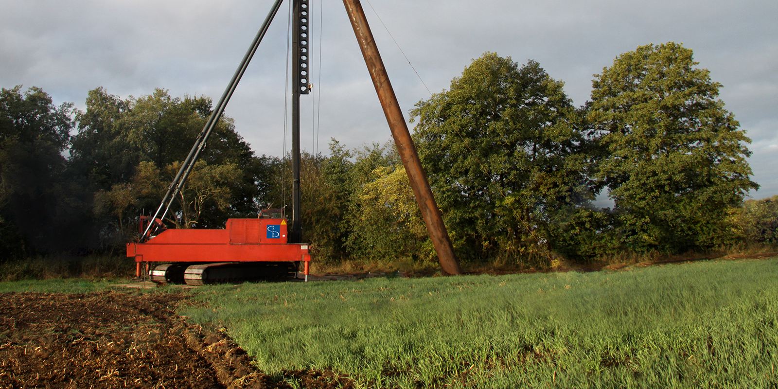 Pile-driver A, pile-driver C