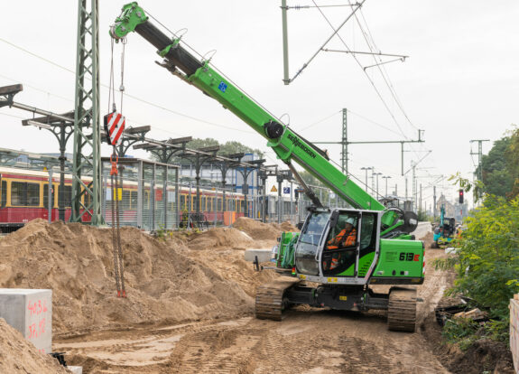 Langschienen-Abladesystem EMD, Gerät zum Abziehen von Schienen