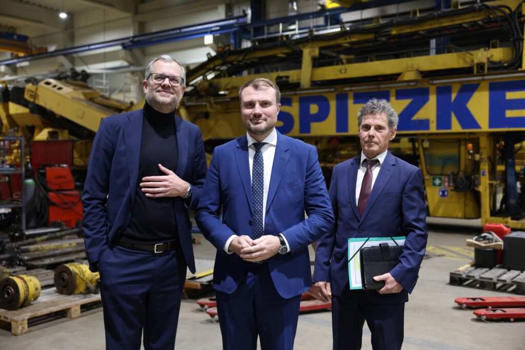 Minister Daniel Keller zu Besuch bei SPITZKE